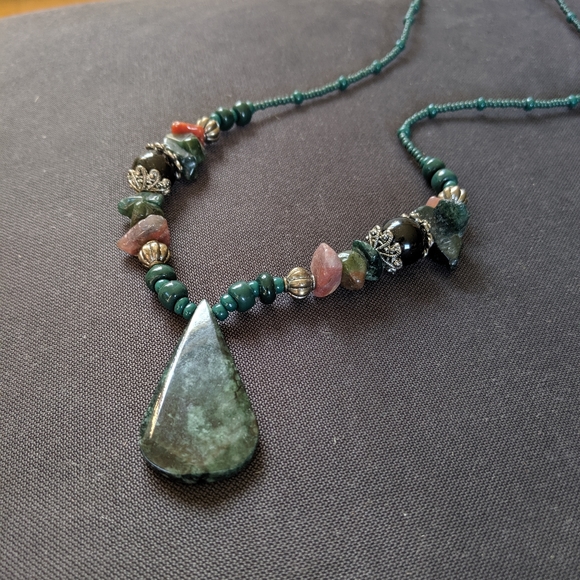 Jewelry | Beautiful Jade Pendant On Necklace Belize | Poshmark